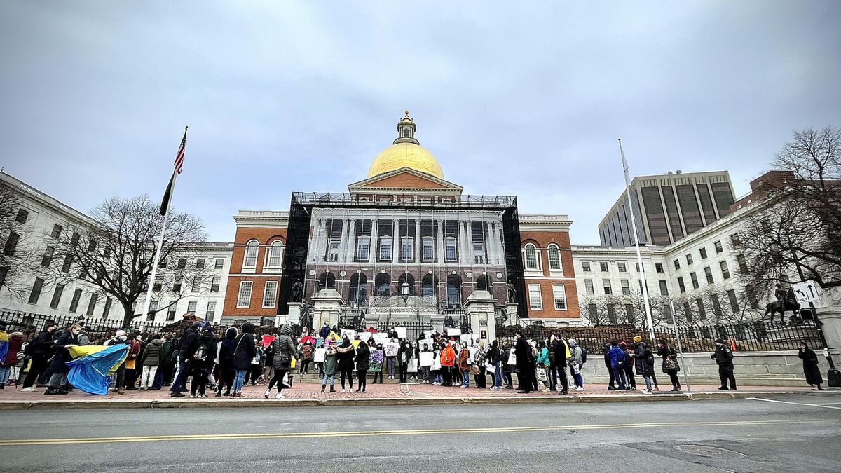15th Annual Youth Justice Rally, Massachusetts State House, Boston, 23 ...