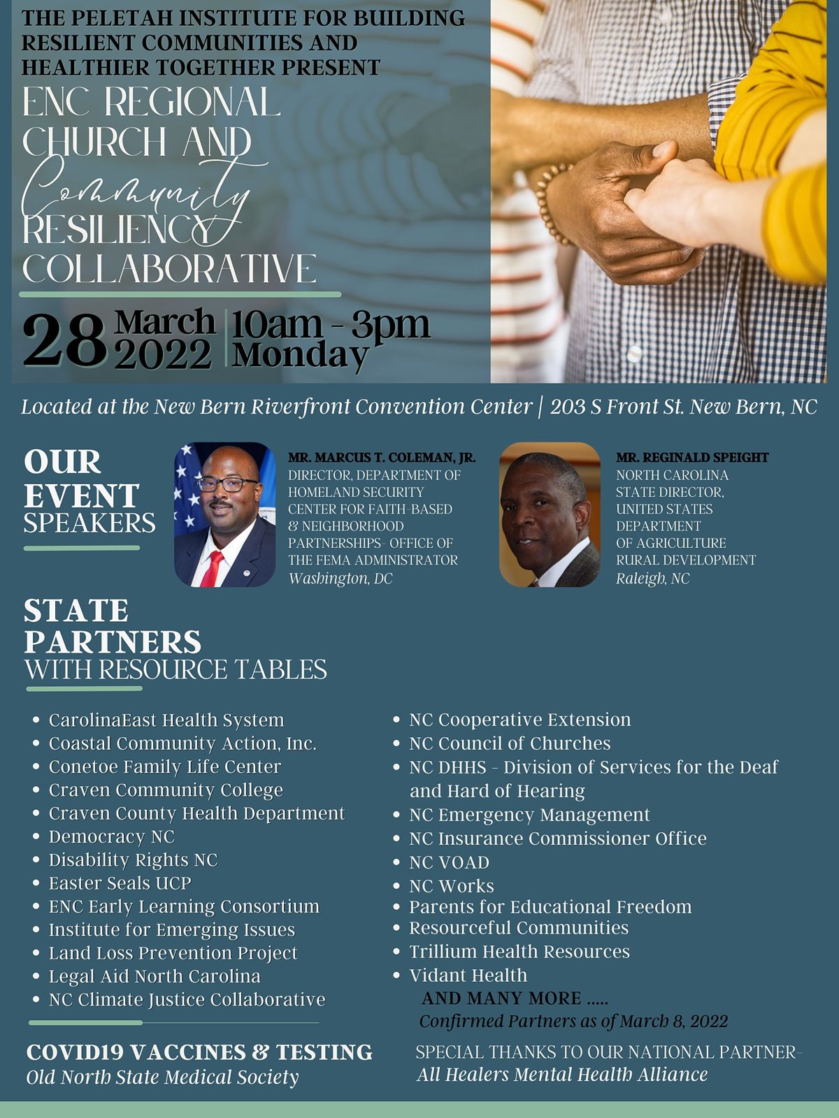 ENC Regional Church & Community Resiliency Collaborative, New Bern ...