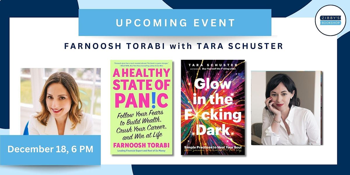 Author event! Farnoosh Torabi and Tara Schuster at Zibbys Bookshop, 1113 Montana Ave, Santa ...