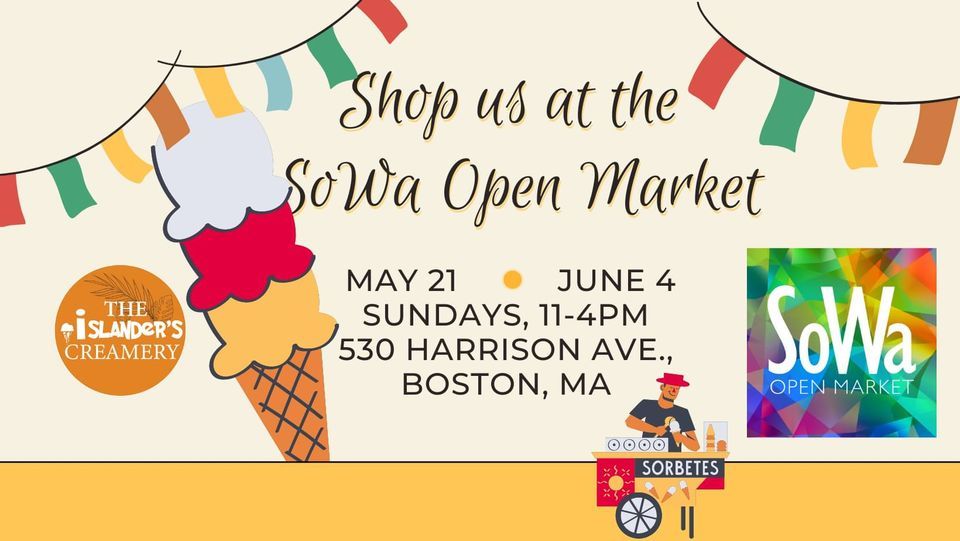 Pop-up at SoWa Boston Open Market, SoWa Boston, 21 May 2023