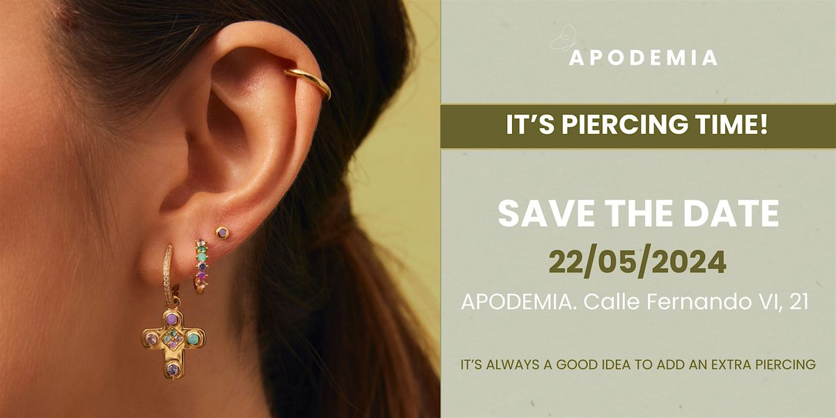 Piercing Day by Apodemia - Madrid (Fernando VI), Apodemia, Madrid, 22 ...