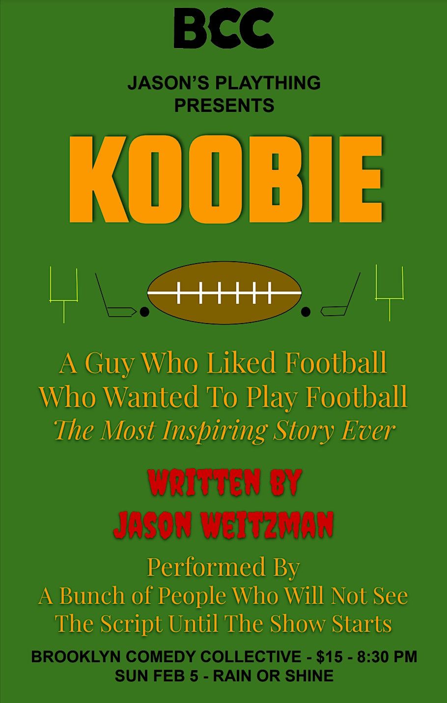 Jasons Plaything Presents: Koobie: The Most Inspirational Story Ever ...