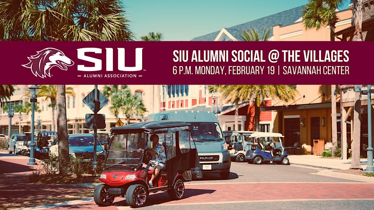 SIU Alumni Social @ The Villages, Savannah Center, The Villages, 19 ...