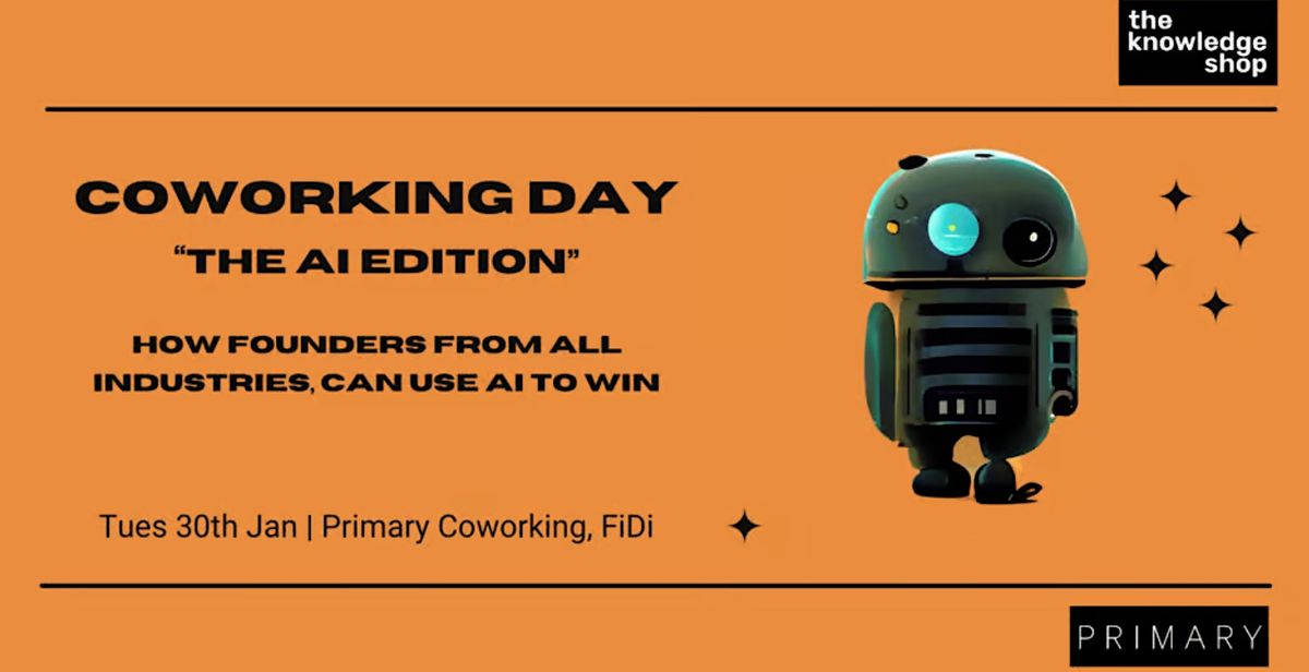 Founders Coworking Day - The AI Edition, 26 Broadway, New York, 30 ...