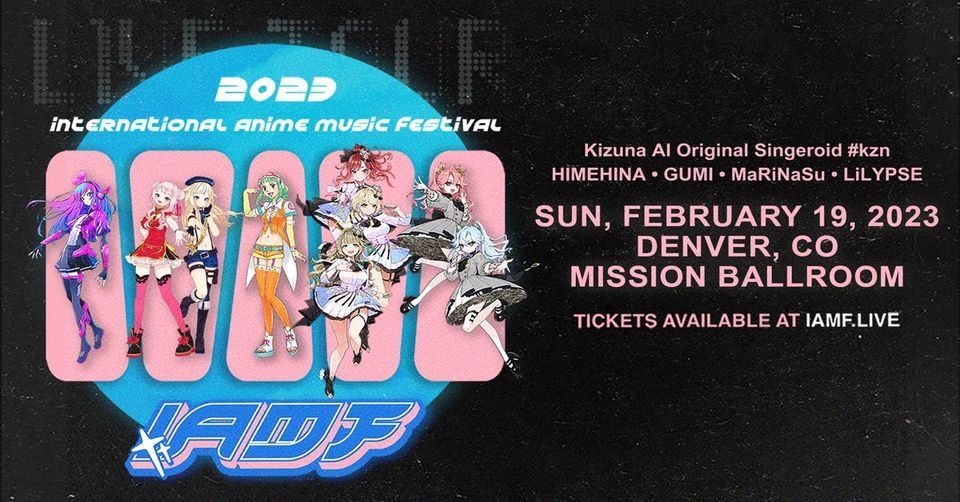 International Anime Music Festival , Mission Ballroom, Denver, 19 ...