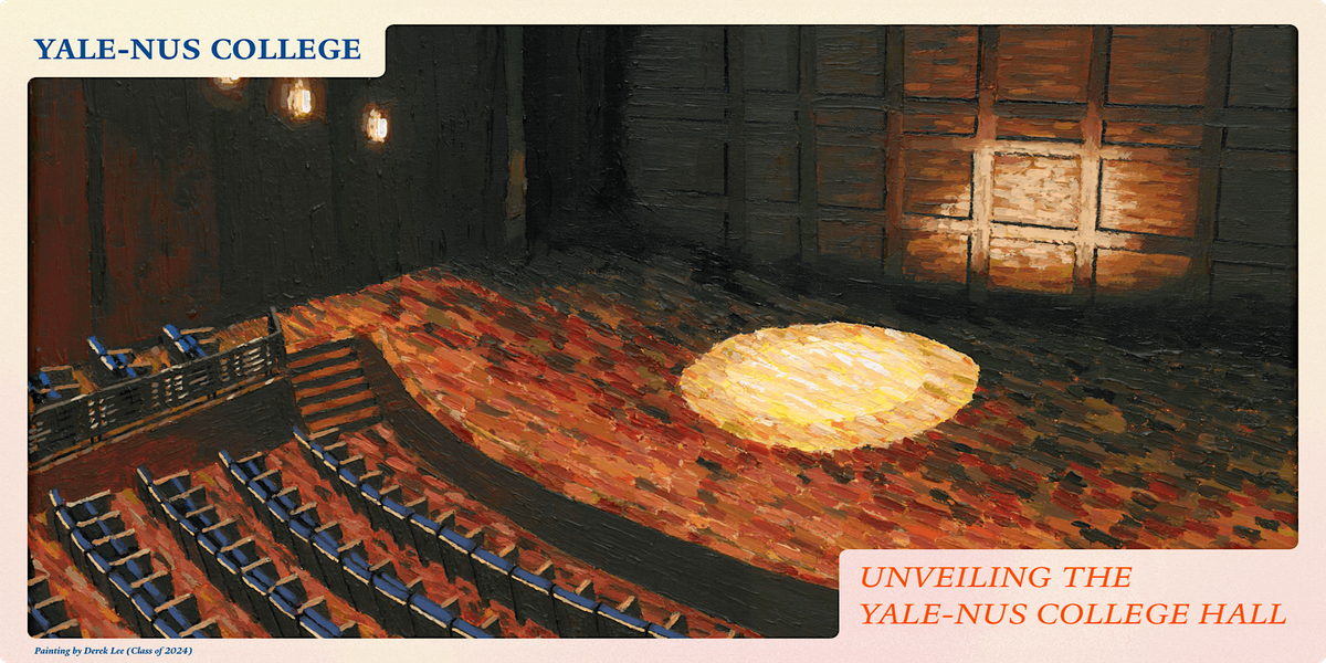 Unveiling the Yale-NUS College Hall, Yale-NUS College Performance Hall ...