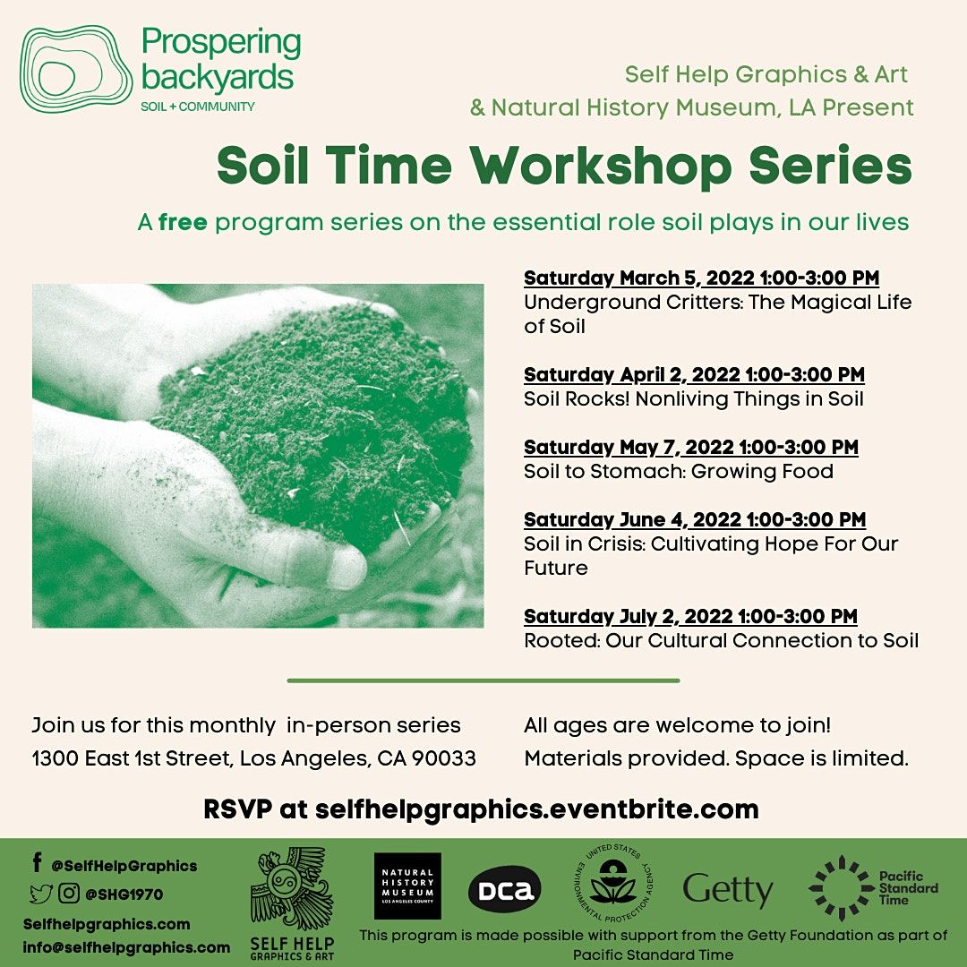 Underground Critters: The Magical Life of Soil, Self Help Graphics ...