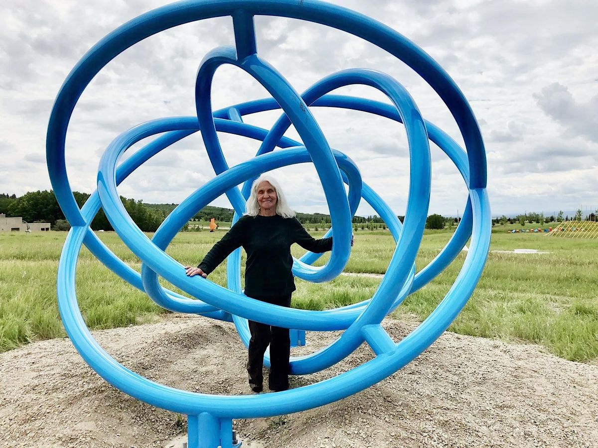 Saturday afternoon guided sculpture park tours at KOAC 2023, Kiyooka ...