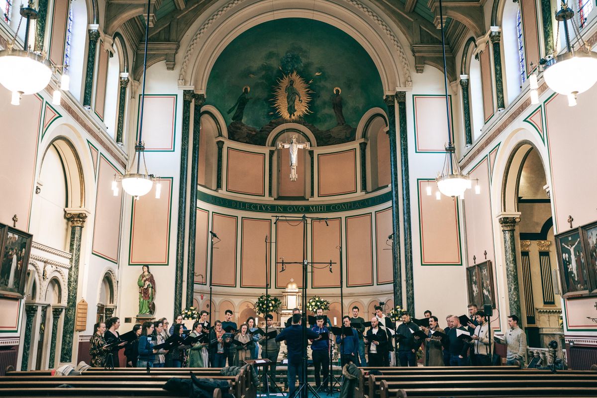 Album Recording Concert and Reception, Notre Dame de France, London, 4 ...