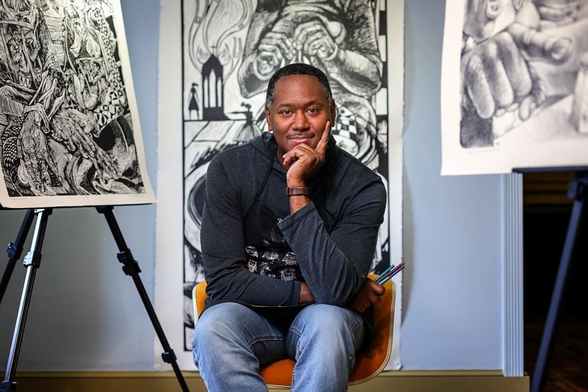 Steve Prince Artist Talk: Armor of God - The Artwork of Nine, Little ...