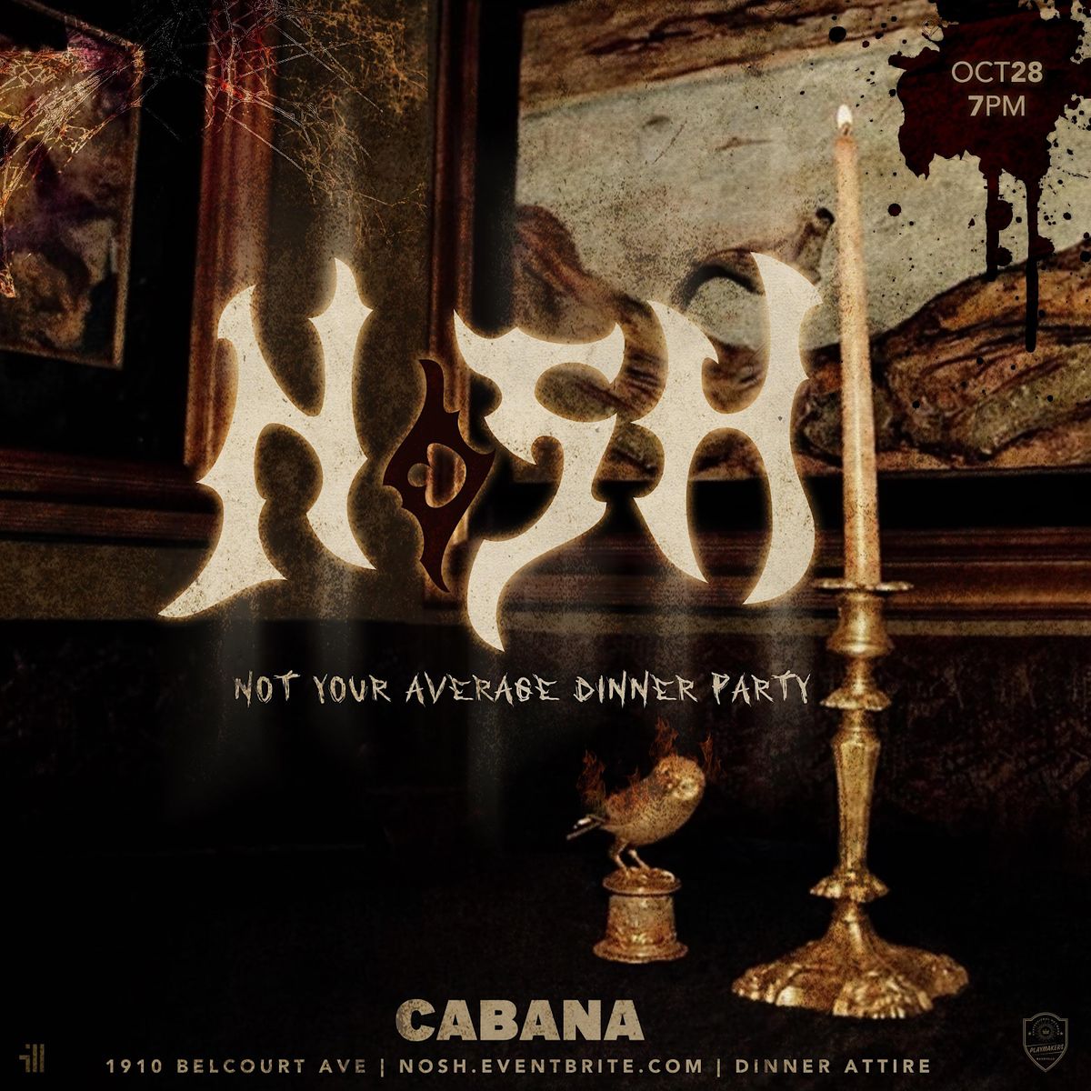 NOSH: The Dinner Party, Cabana Taps, Nashville, 28 October to 29 October