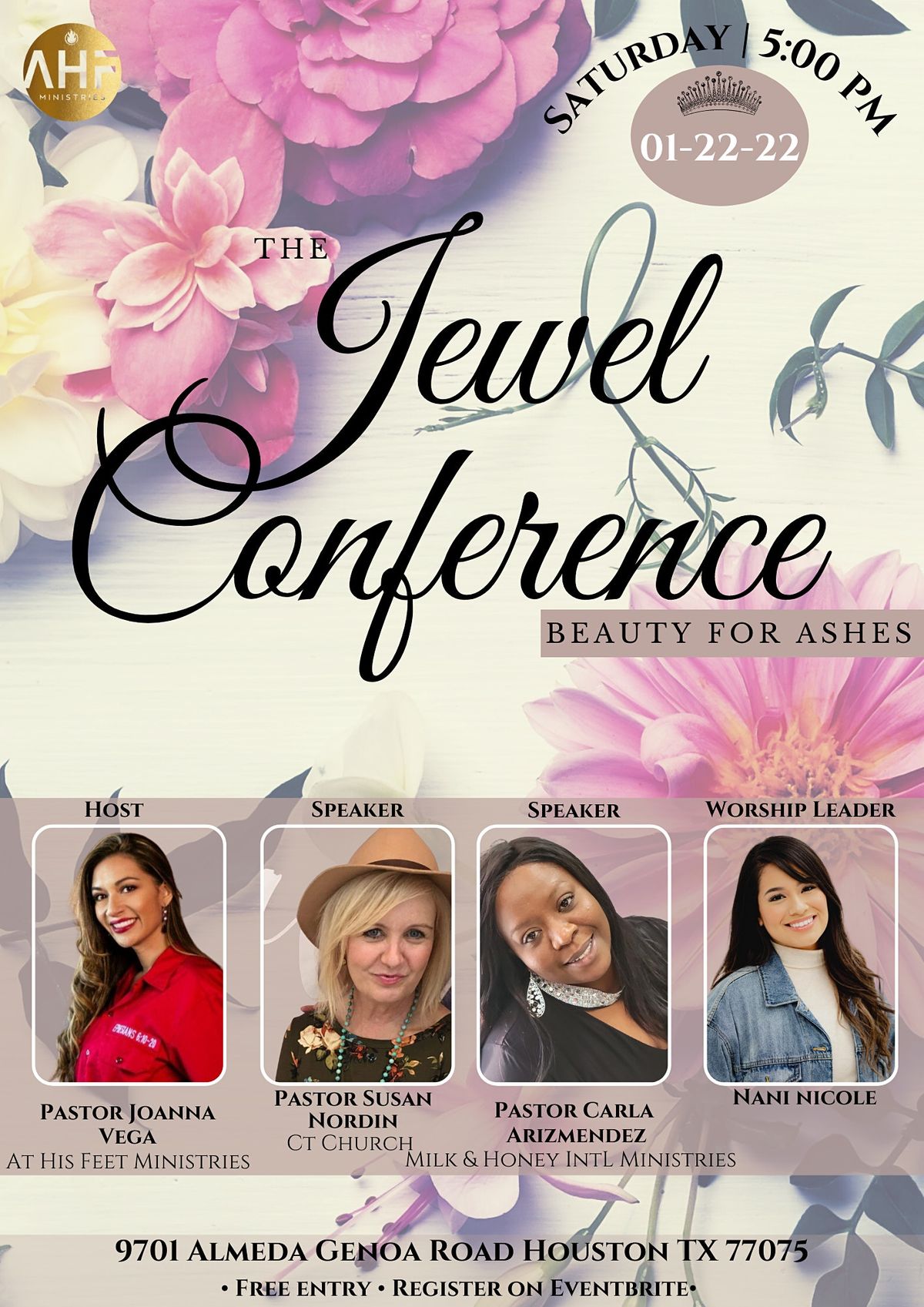 The Jewel Conference 2022, CT Church Houston, 22 January 2022