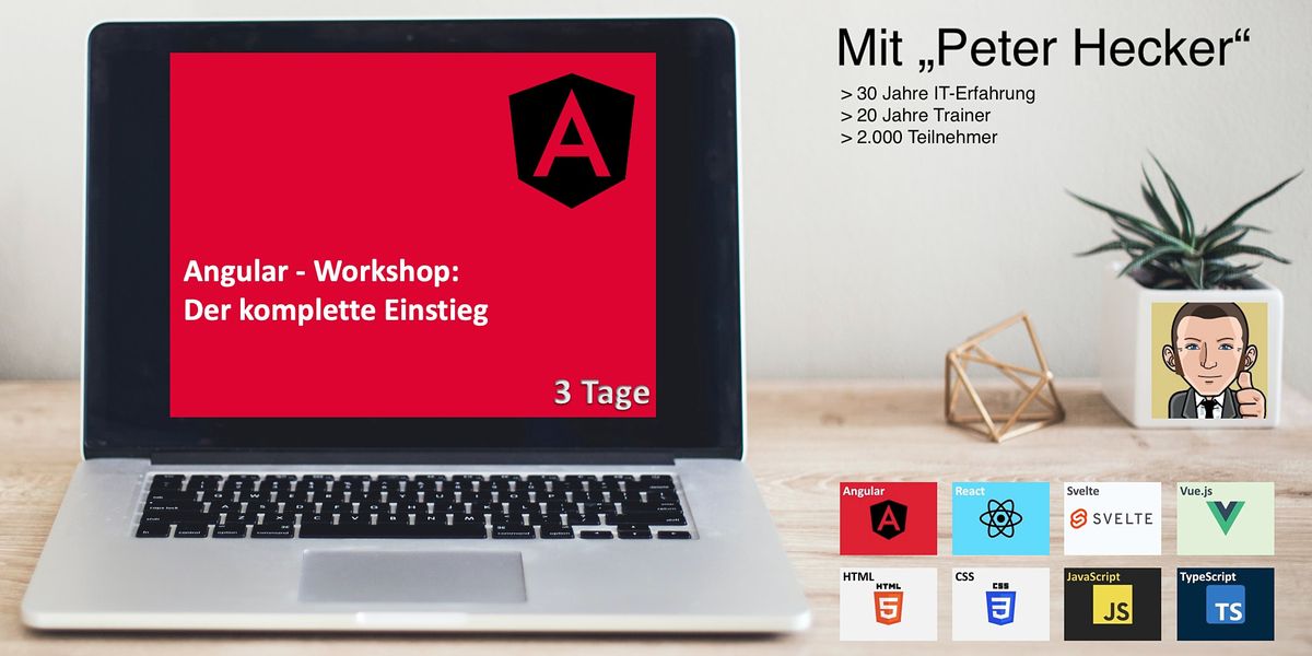 Angular Workshop - 3 Tage Online-Training: Der komplette Einstieg ...
