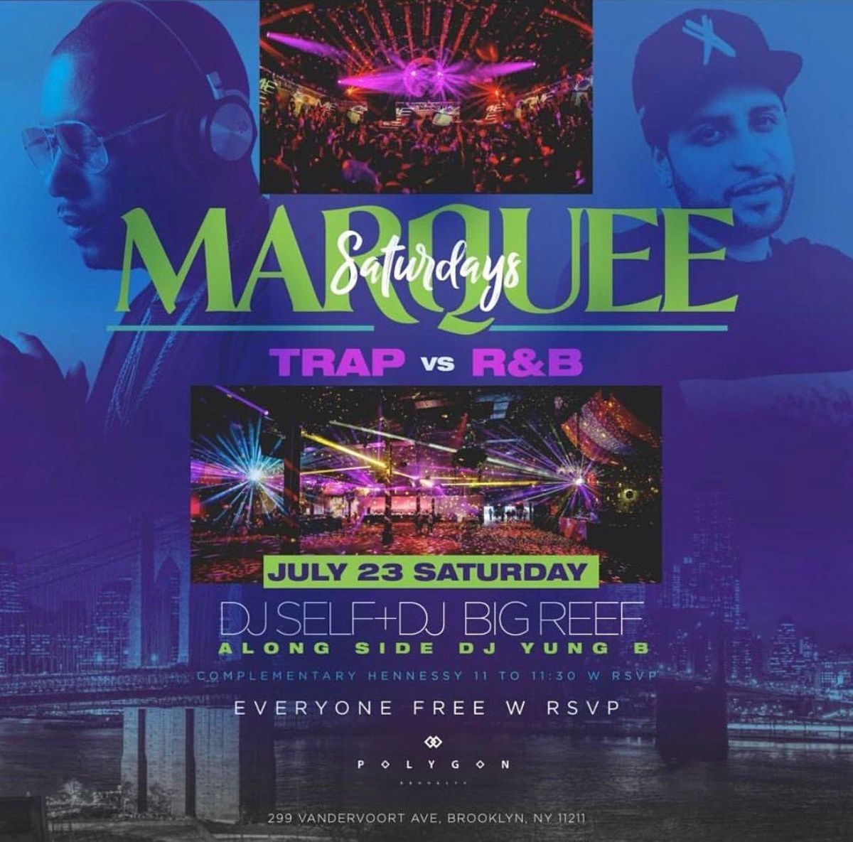 Saturday Night Trap vs R&B w/ Open Bar, Rooftop, Free Entry, Polygon ...