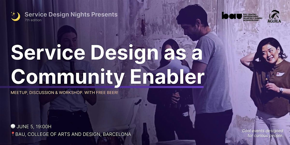 Do Good, Give Back! Service Design as a Community Enabler, BAU ...