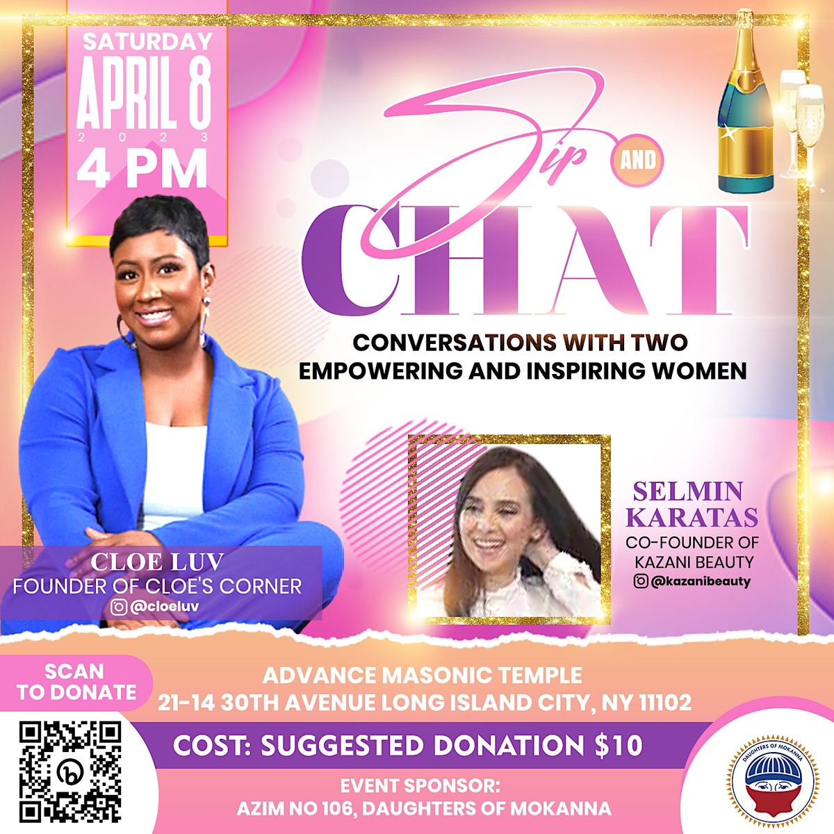 Sip and Chat - Conversation with two empowering and inspiring Women ...