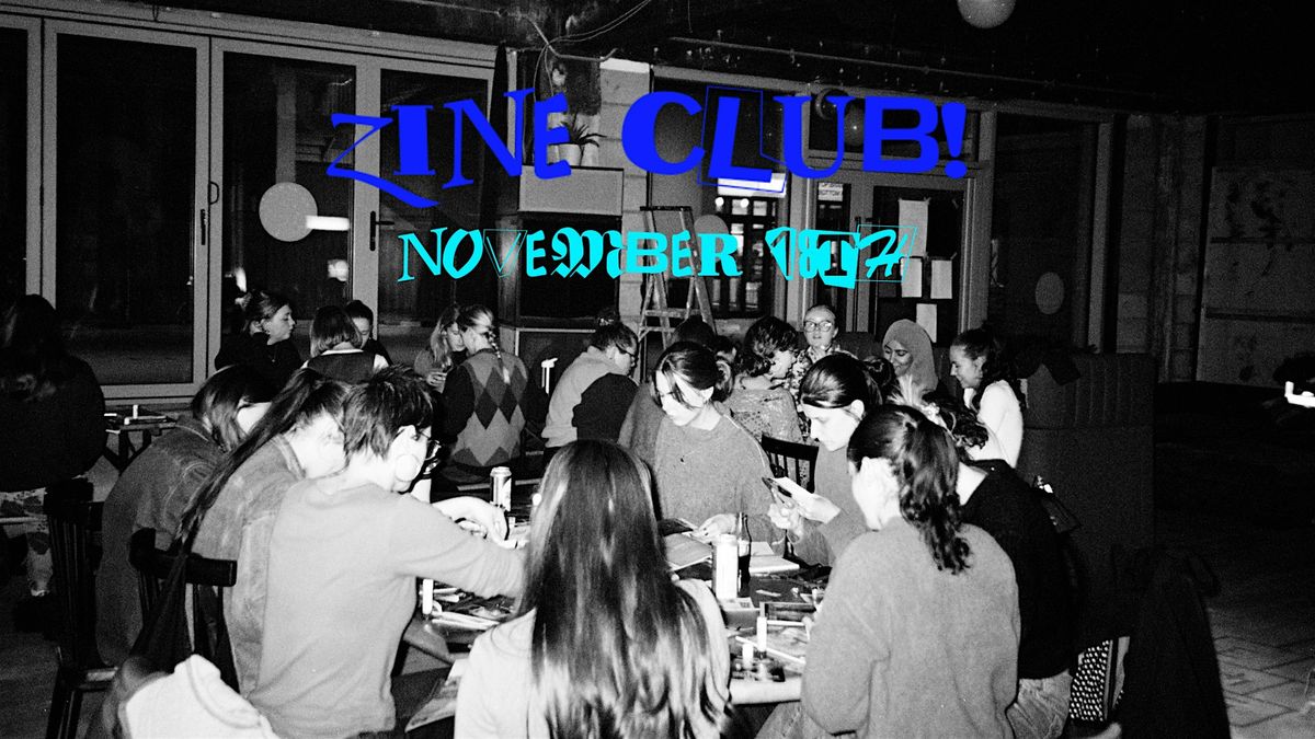 Zine Club, Sir Tony LLoyd Square, Stretford, 18 November 2025