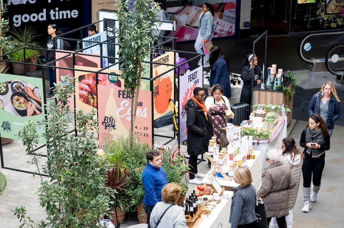 Angel Central Sustainable Market, Angel Central, London, 13 July 2024