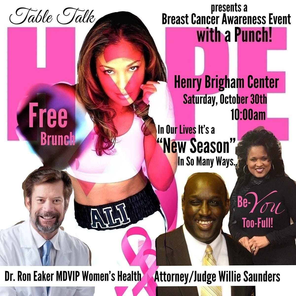 Breast Cancer Awareness: Fight Like a Girl-BRUNCH w/a PUNCH!, Henry ...