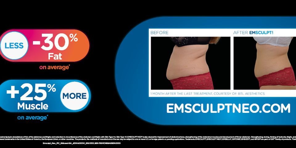 EmSculpt Neo Bus Tour with coolsuite, 510 West Riverside Avenue ...