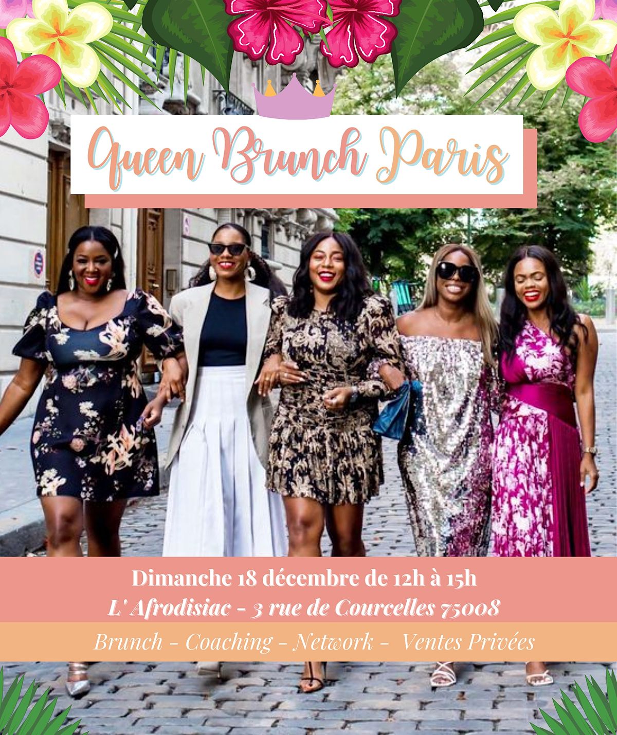 Queen Brunch Paris : adieu 2022, bonjour 2023 !, L’Afrodisiac ...