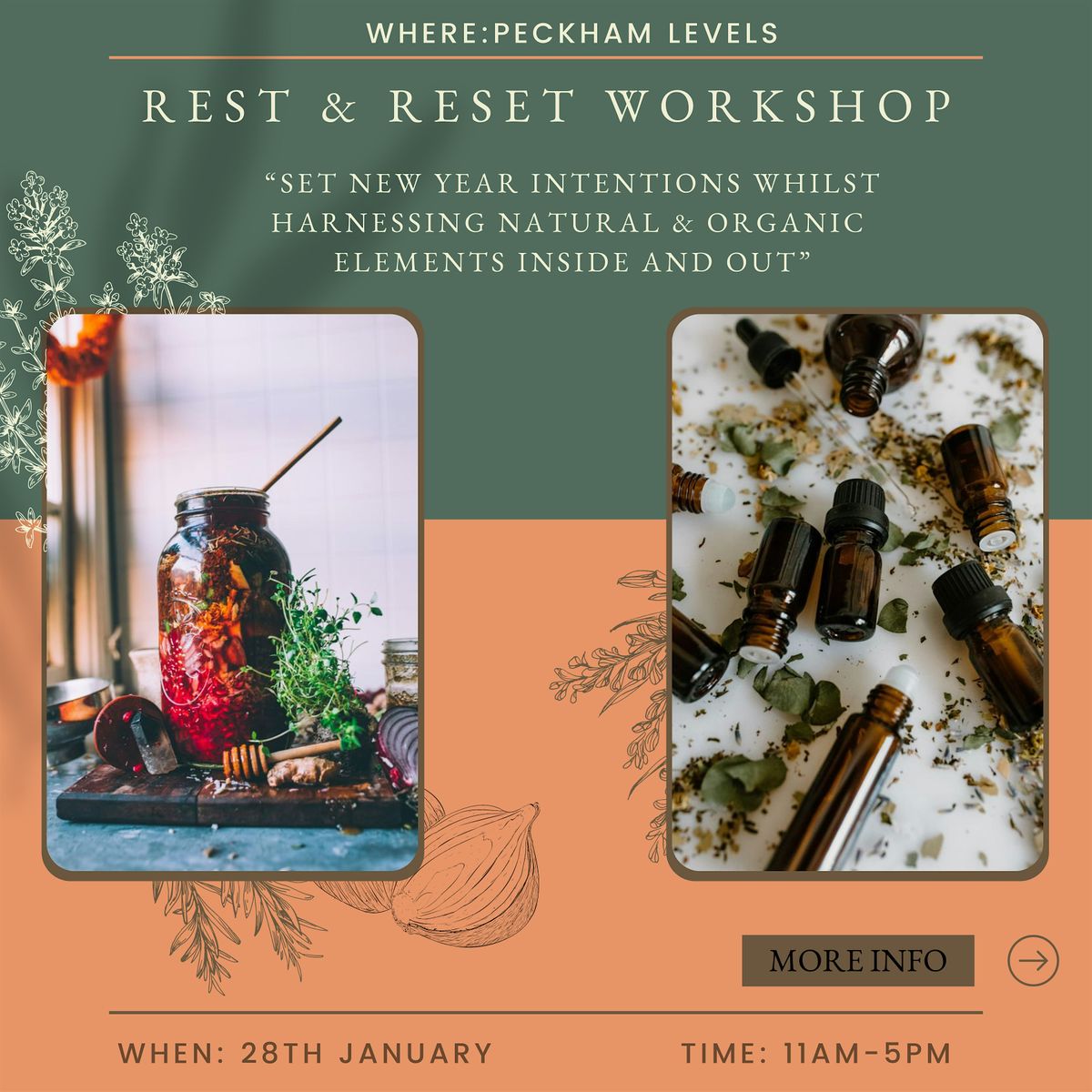 REST and RESET Workshop, Peckham Levels, London, 28 January 2024