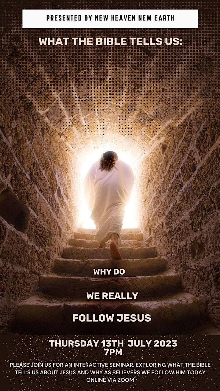 Why Do We Really Follow Jesus?, Southbank Centre, London, 16 July 2023