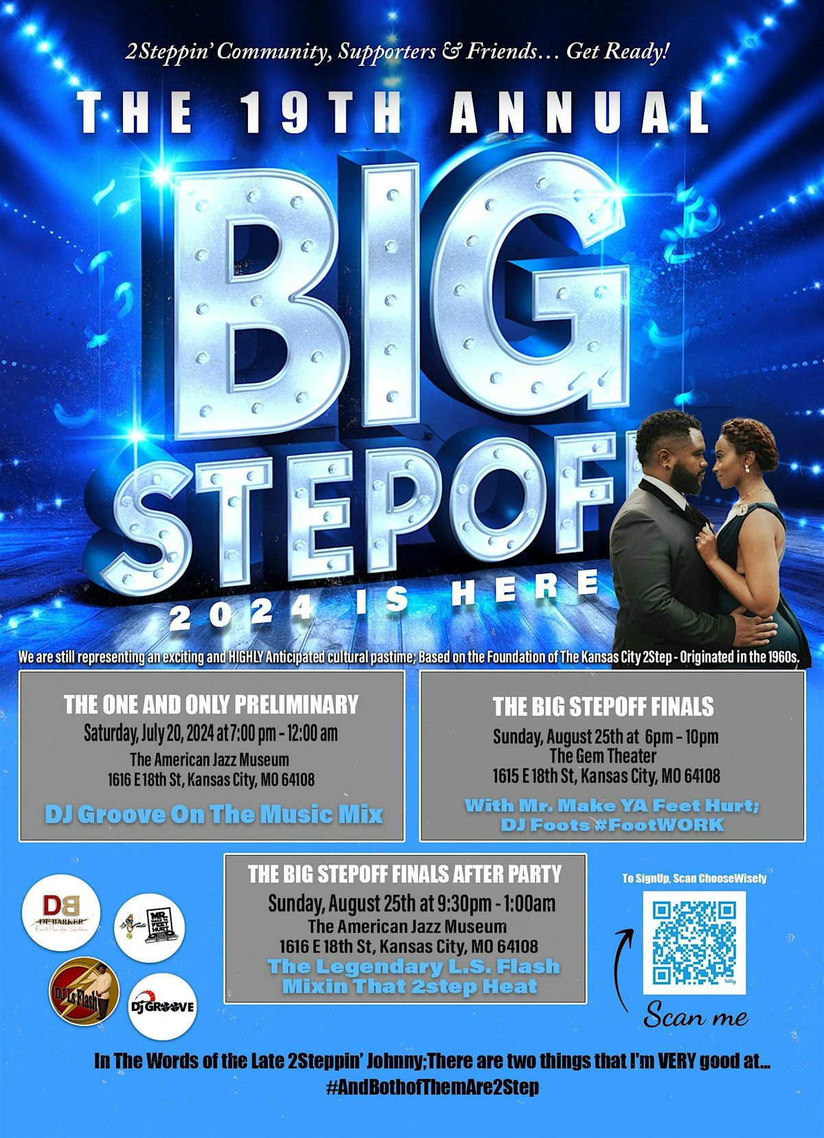 The Big StepOff Finals 2024- The 19th Annual Kansas City 2Step ...