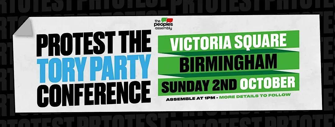 South East London Buses to Birmingham - Protest the Tory Party ...