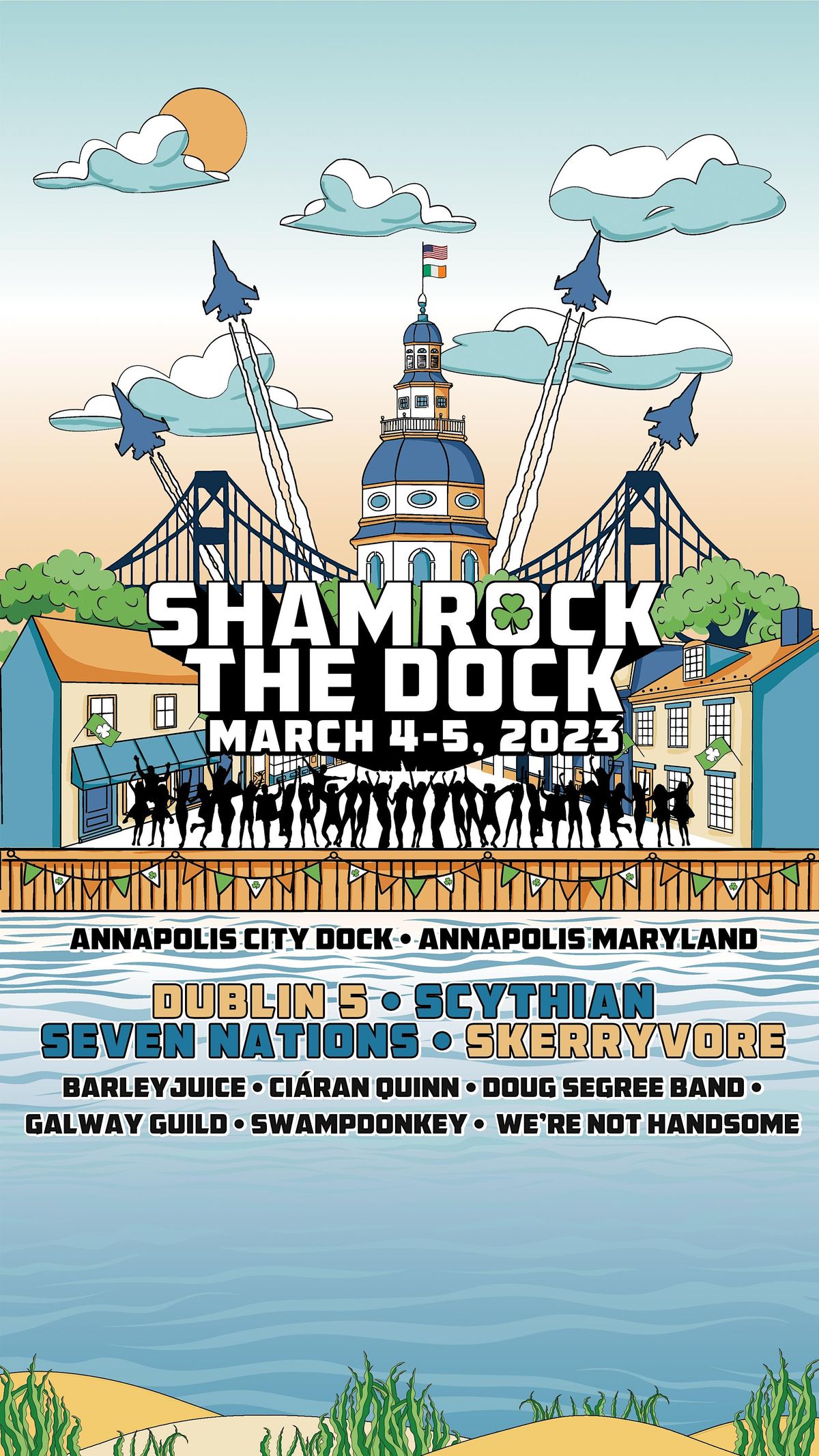 2023 Shamrock The Dock!, 1 Dock St, Annapolis, 4 March to 5 March