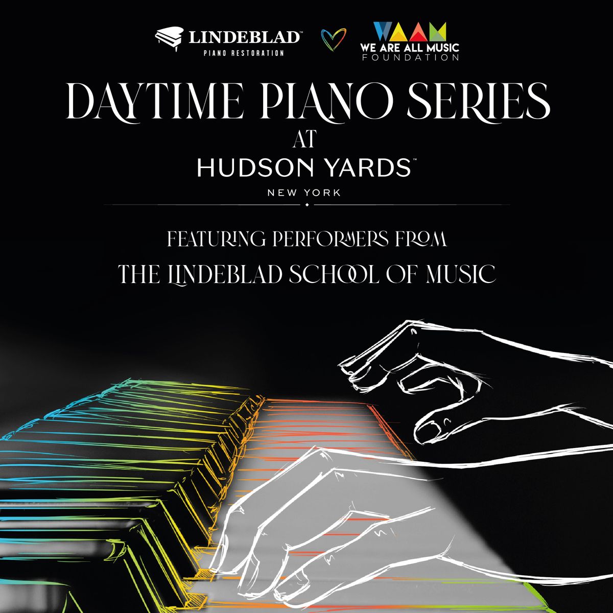 Daytime Piano Series at Hudson Yards, The Shops & Restaurants at Hudson ...