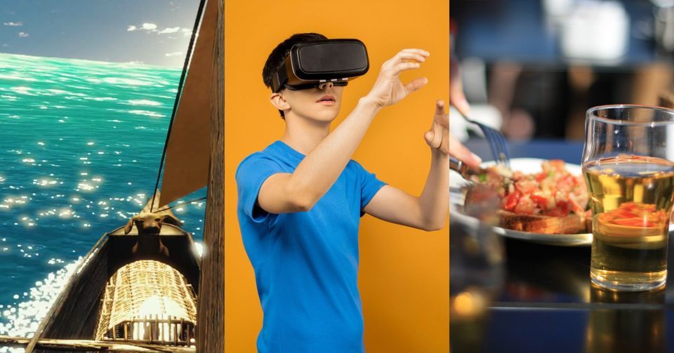 Long Eve of VR + Food & Drinks \\ The Infinite Library, Goethe-Institut ...