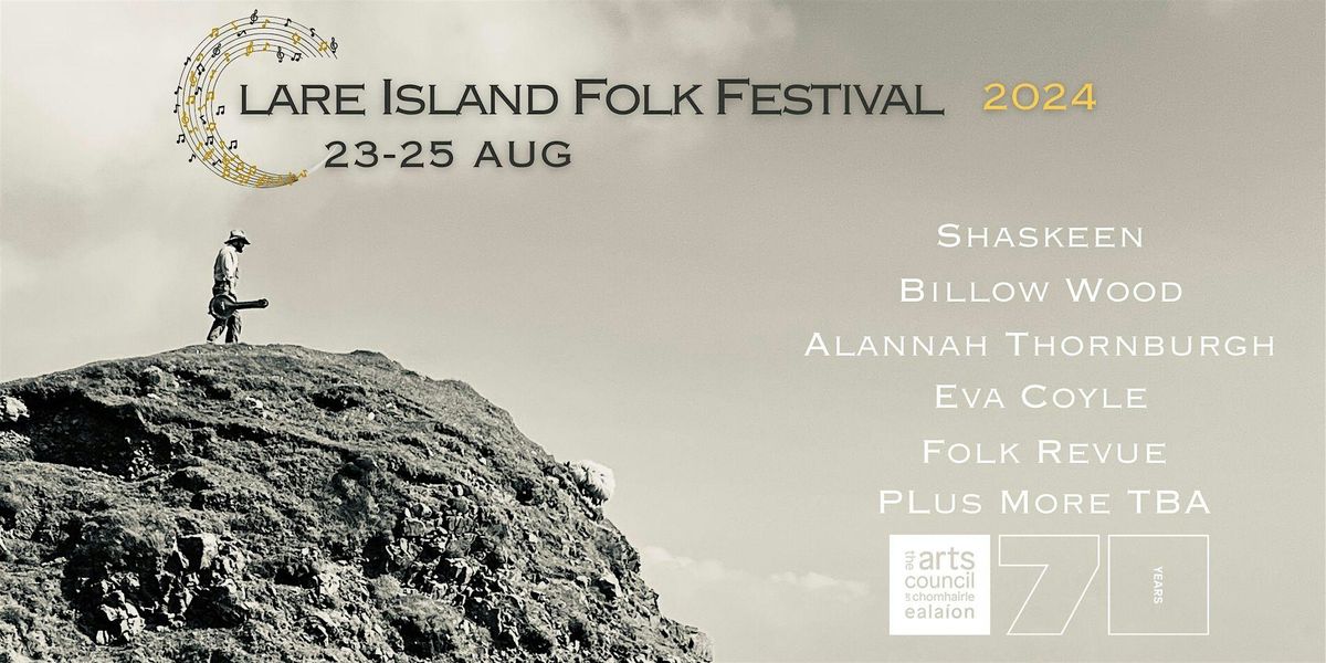 Clare Island Folk Festival 2024 - Sunday Ticket, Clare Island, 25 ...