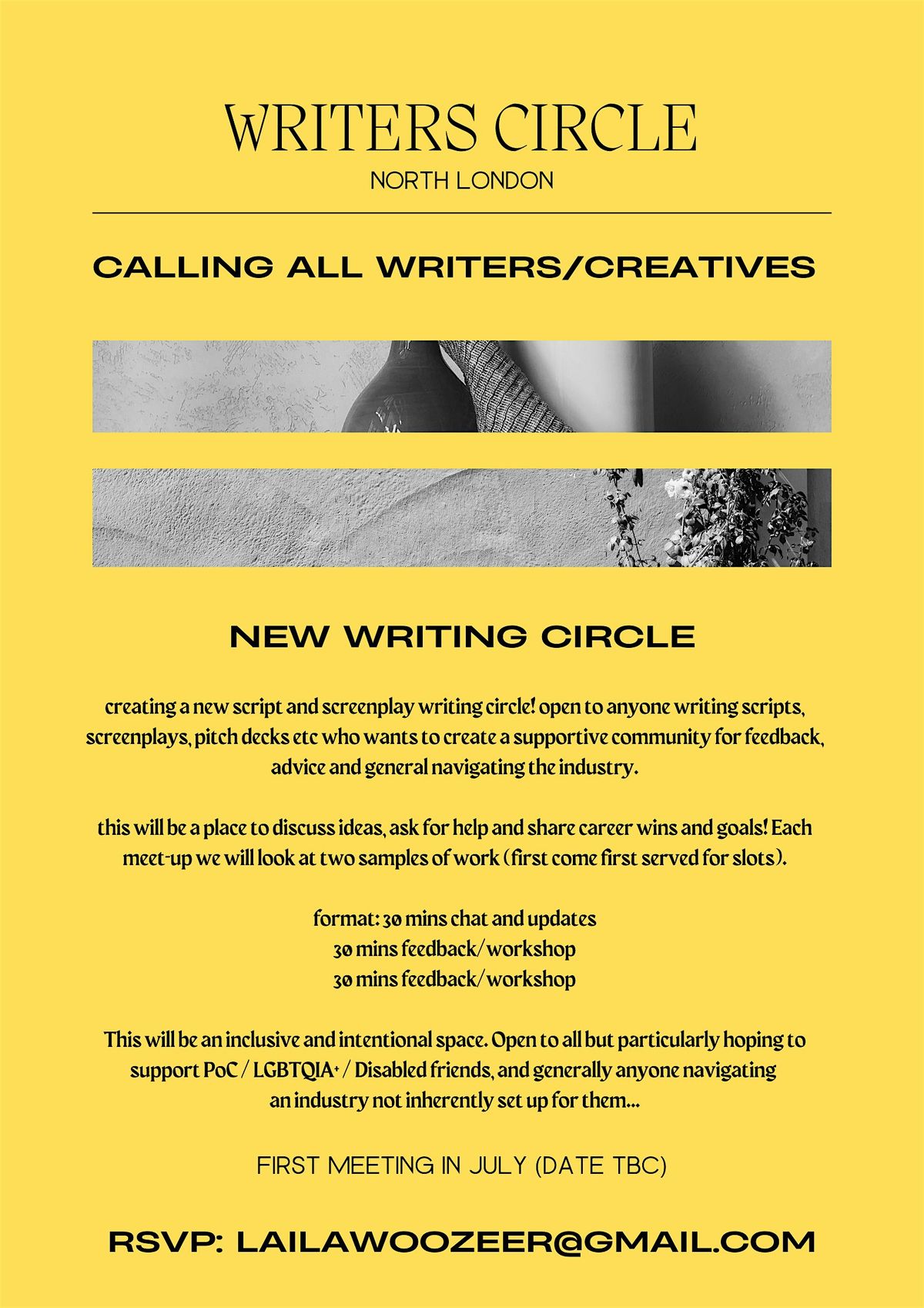 North London Screen/Script Writers Circle, The French Market - Finsbury Park, London, 18 ...