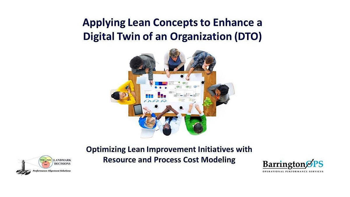 Applying Lean to Enhance a Digital Twin of an Organization (DTO) - Non ...