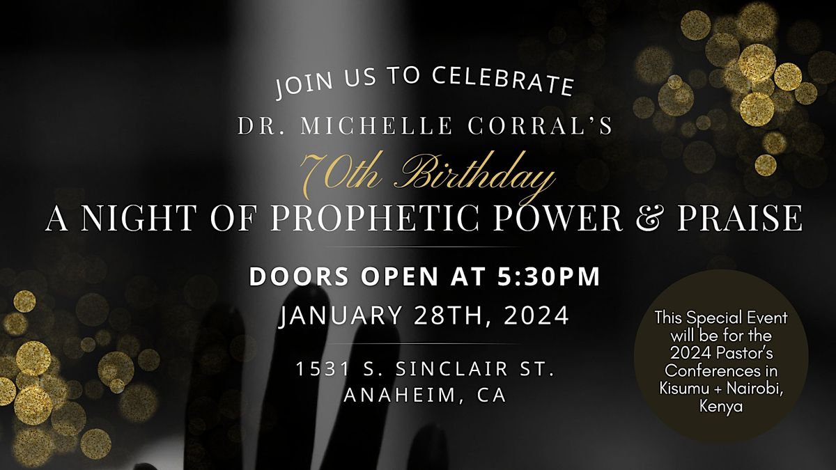 Celebrate Dr. Michelle Corrals 70th Birthday!, Breath of the Spirit ...