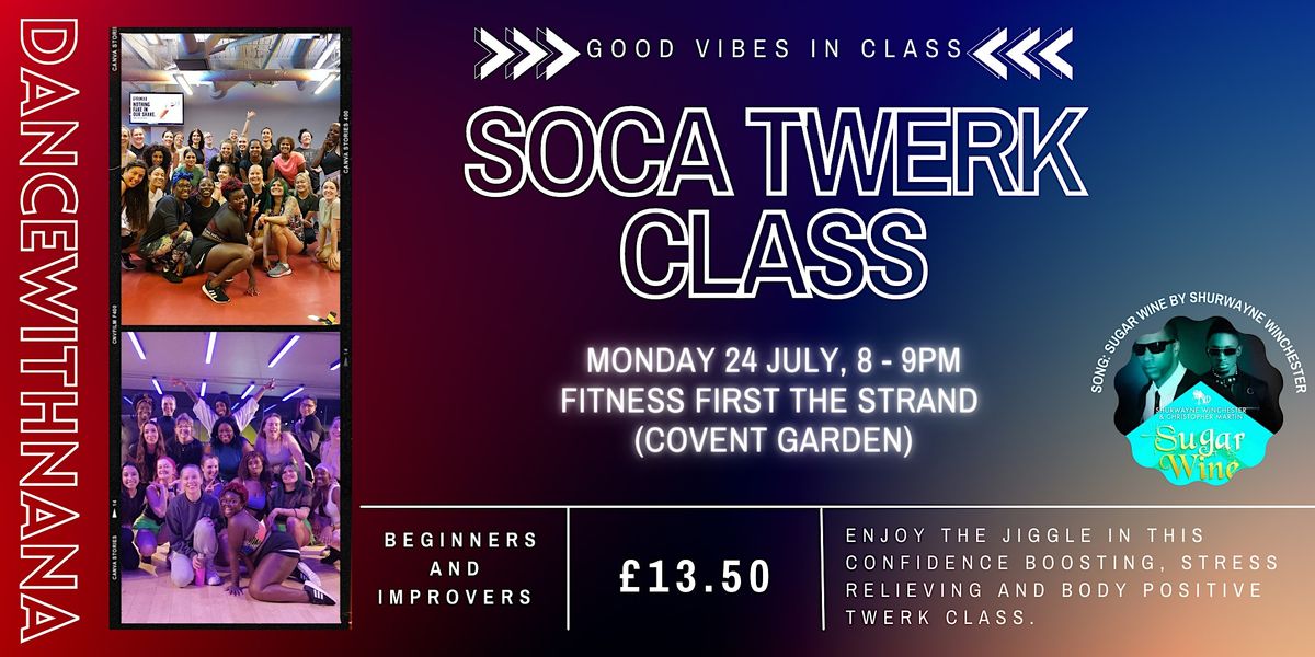 Soca twerk dance and fitness class in London, Fitness First The Strand ...