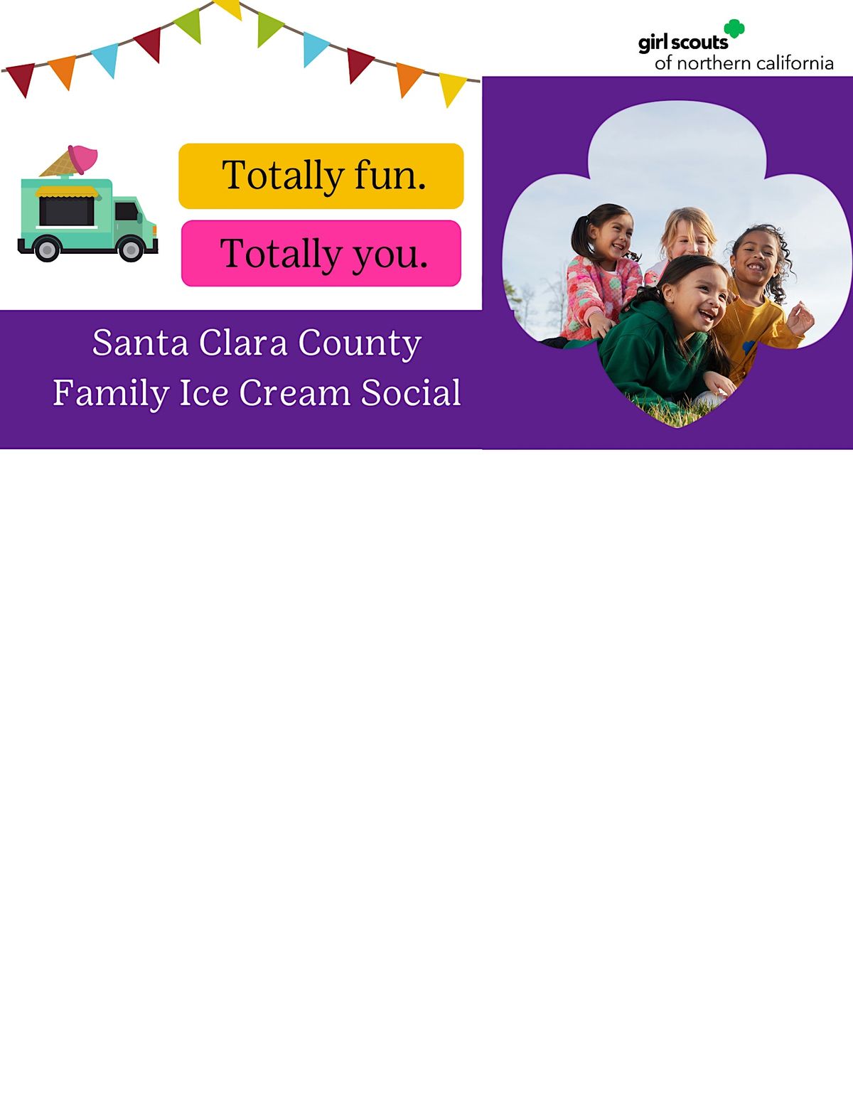 Santa Clara County | Girl Scouts Family Ice Cream Social, Girl Scouts ...