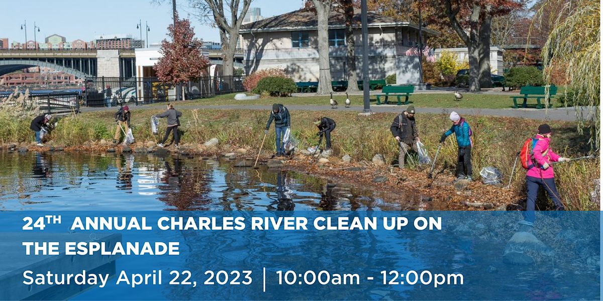 2023 Charles River Cleanup on the Esplanade - Individual Volunteers ...