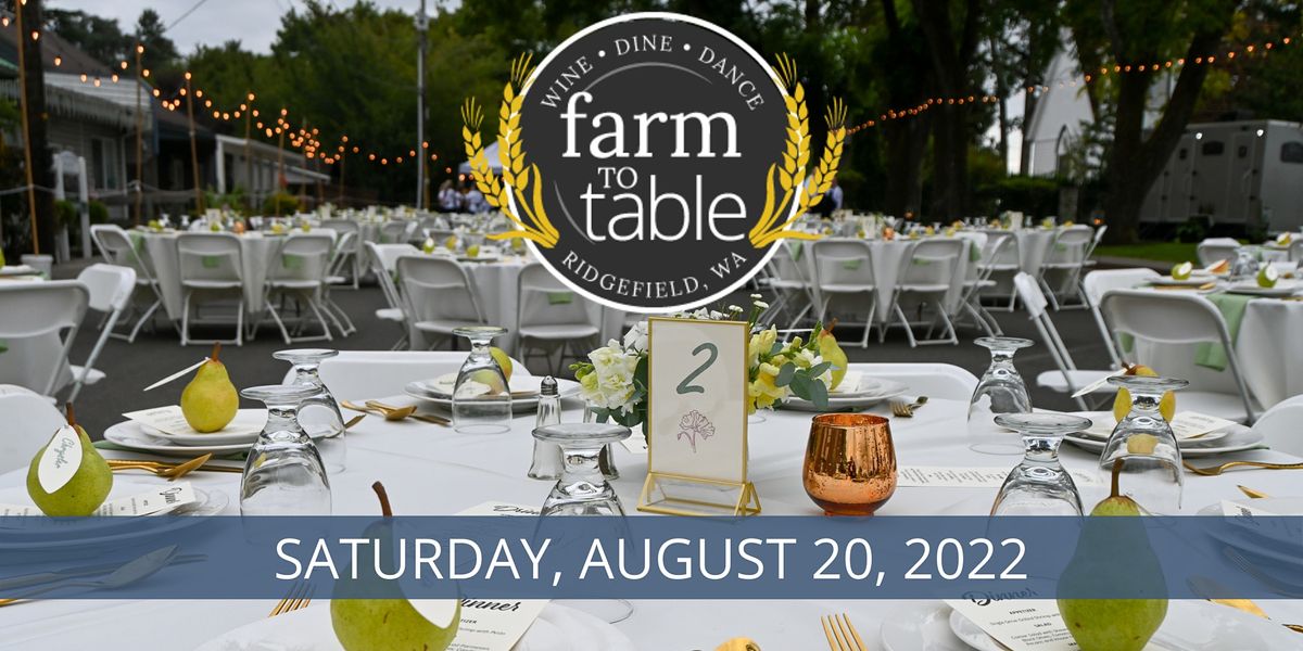 Farm to Table 2022, Overlook Park, Ridgefield, 20 August 2022
