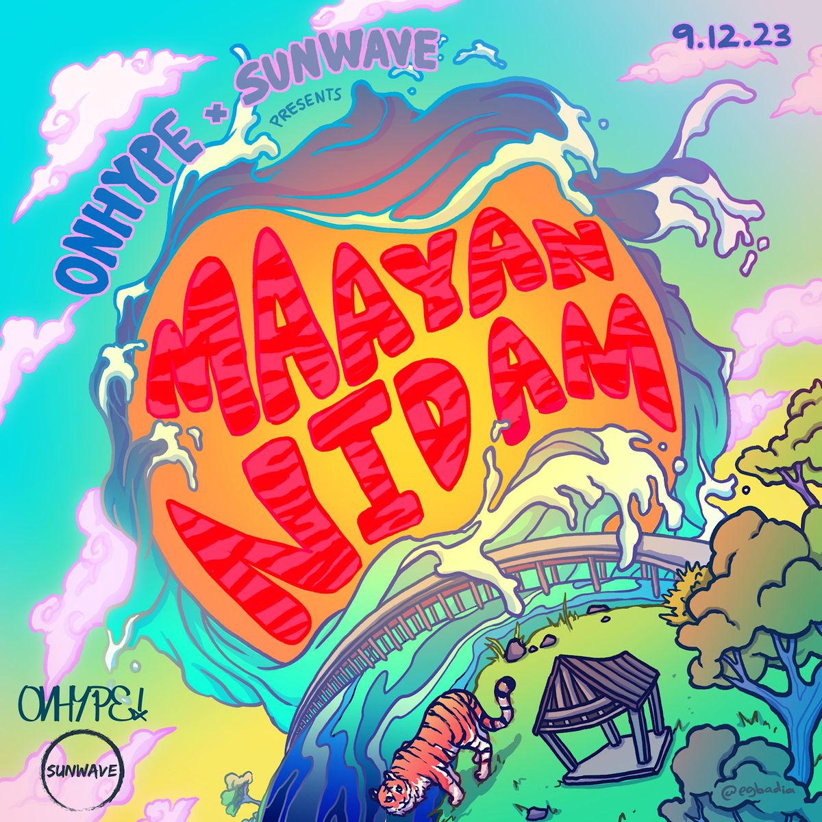 SUNWAVE X ONHYPE! W/ MAAYAN NIDAM AT THE PARK (OPEN AIR), 9250 ...
