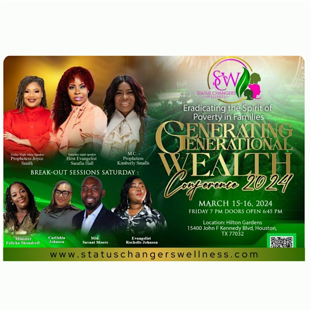 Generating Generational Wealth 2024, Hilton Garden Inn Houston/Bush ...