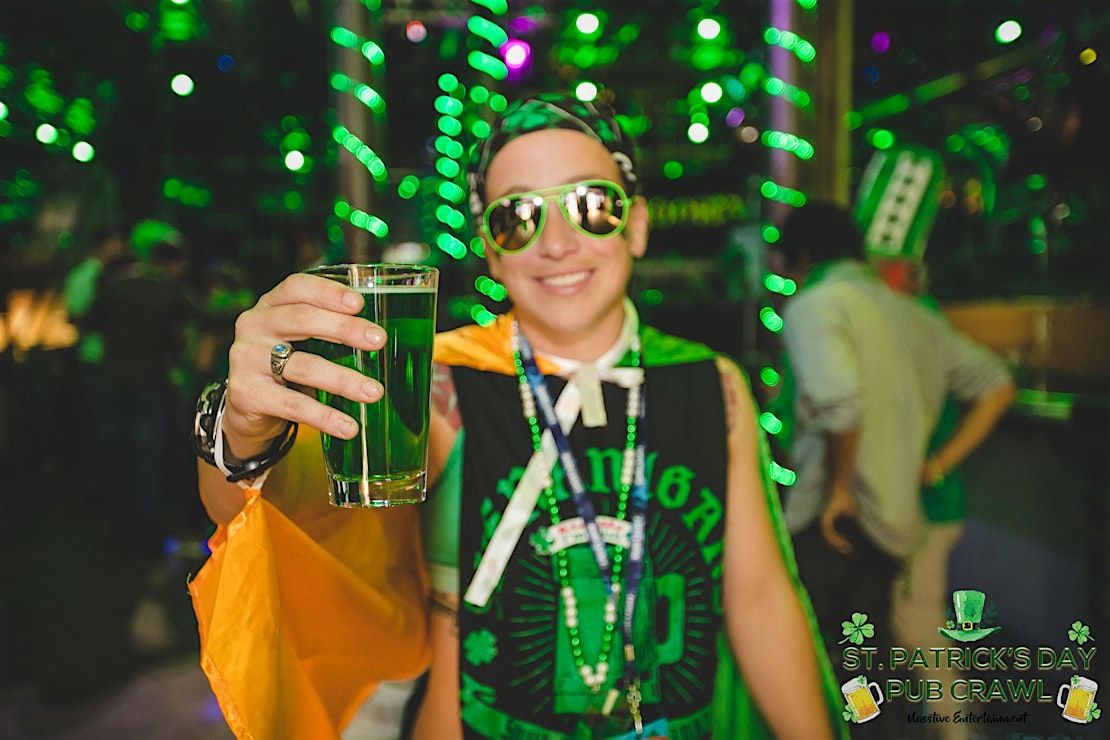 Kansas City St Patricks Day Bar Crawl & Block Party - 10+ Venues, Tin ...