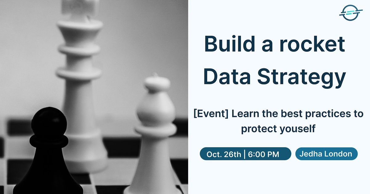 [Data Management Talk] How to build a rocket Data Strategy!, WeWork ...