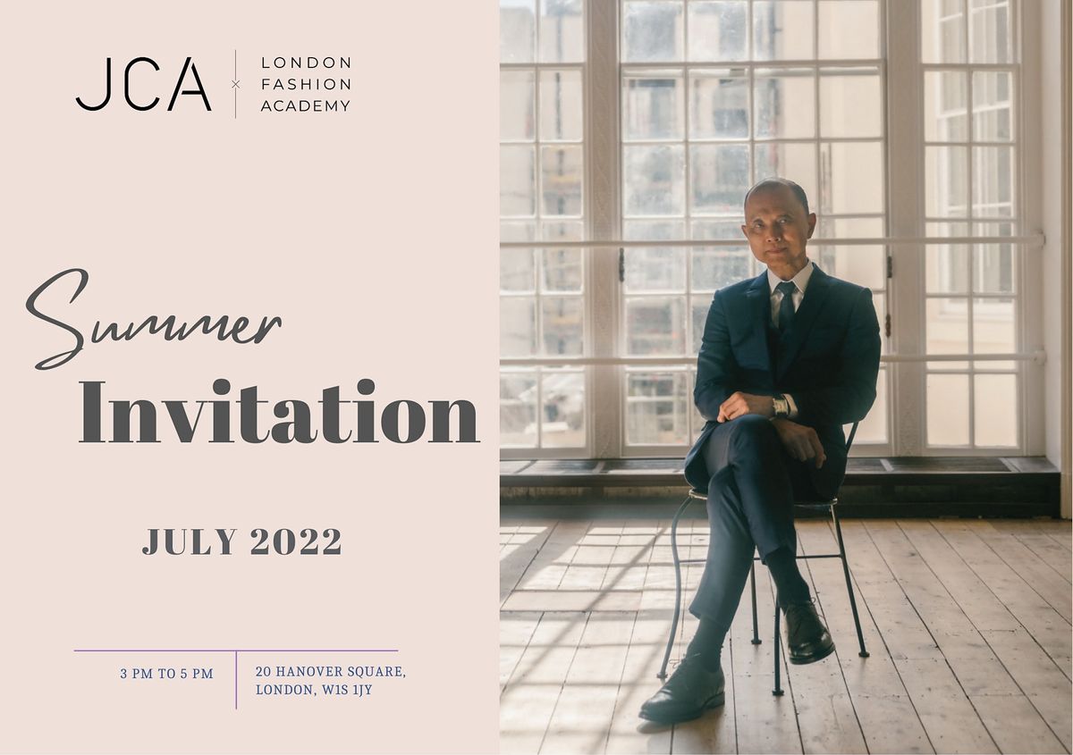 Summer School Taster, JCA | London Fashion Academy, 26 July to 28 July