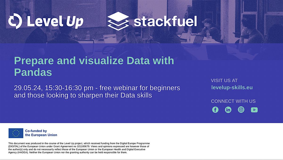 Prepare And Visualize Data With Pandas Online 29 May 2024