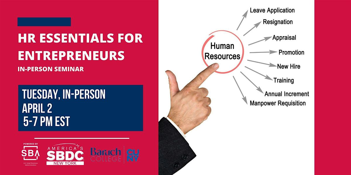 HR Essentials for Entrepreneurs, Baruch College Lawrence N. Field ...