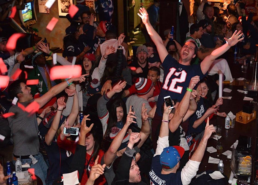 NFL Wild Card Watch Party: Patriots vs Chargers | The Greatest Bar, The ...