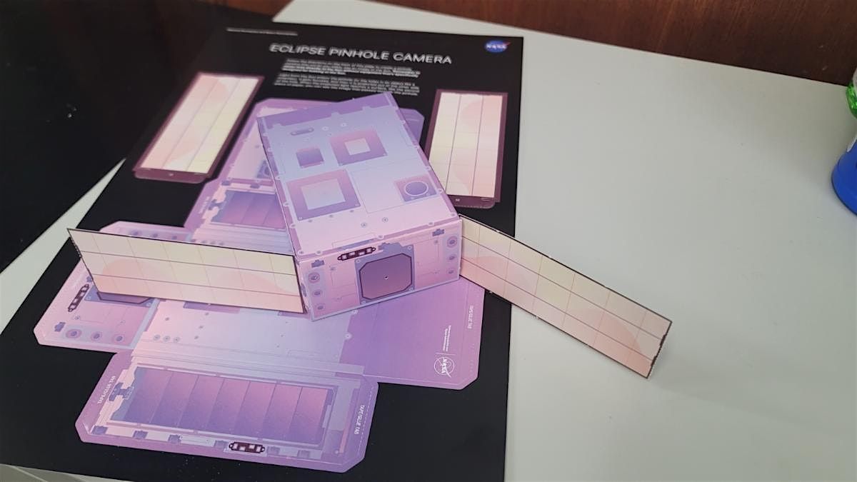 Make a Pinhole Camera for the Solar Eclipse, Sylmar Branch Library, Los ...