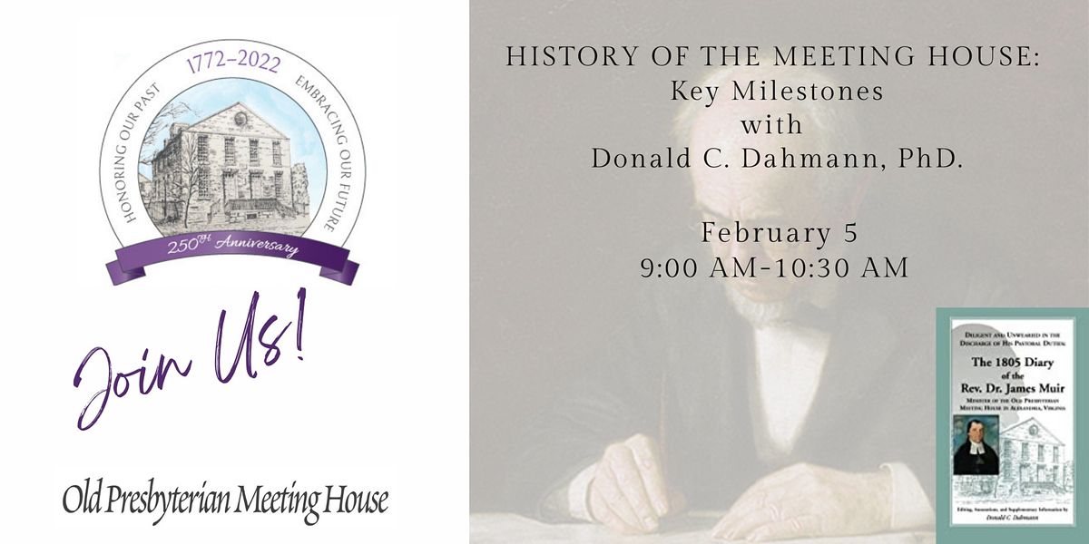 History of the Meeting House, Part 1: Key Milestones, 323 S Fairfax St ...